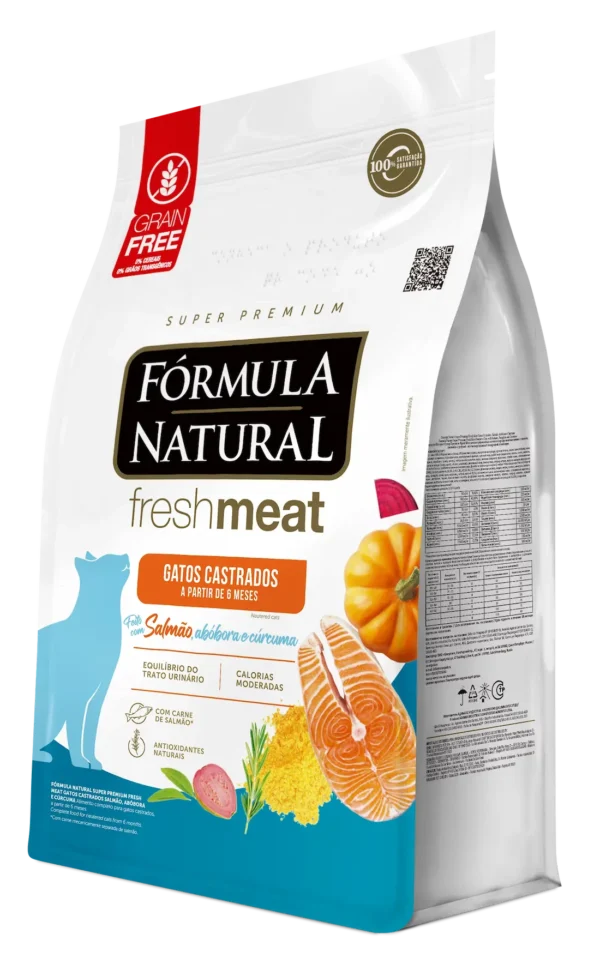 Fórmula Natural fresh meat Gato Castrado Grain Free Salmón - Corazón ...